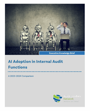 AI Adoption in Internal Audit Functions: A 2023-2024 Comparison