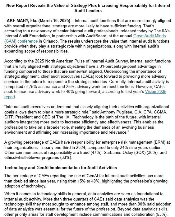 New Report Reveals the Value of Strategy Plus Increasing Responsibility ...