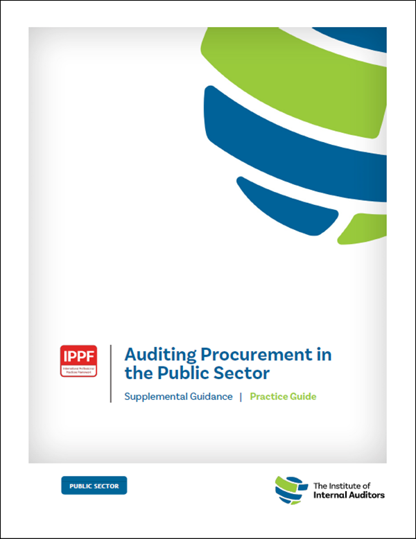 Practice Guide: Auditing Procurement in the Public Sector | The IIA